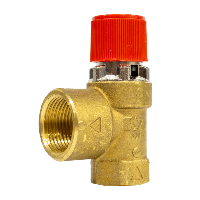 Reliance RWC 100 Series Pressure Relief Valve 1/2" x 3/4" F x F 3 Bar ...