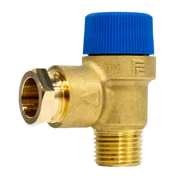 Reliance RWC 107 Series Pressure Relief Valve 1/2" M x 15mm 3.5 Bar ...