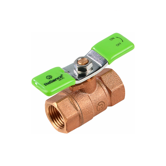 Reliance RWC 1" (DN25) FBSP Bronze Ball Valve - Butterfly Handle - BVA ...
